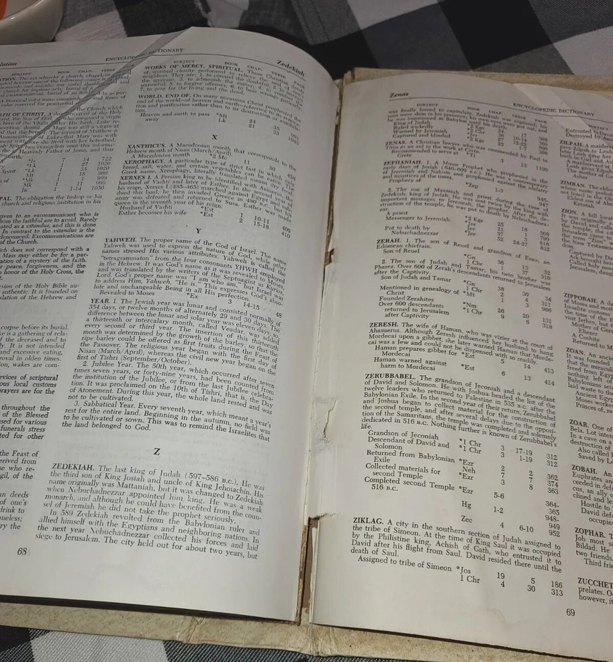 Vintage Holy New American Bible - Fireside Family 1982-1983 Edition ...