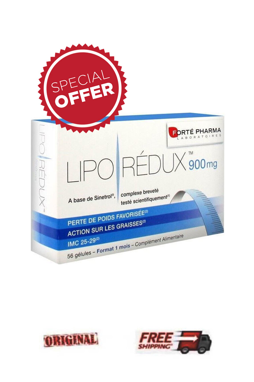 Forte Pharma Lipo Redux 900mg 56 Capsules Weight Control for sale ...