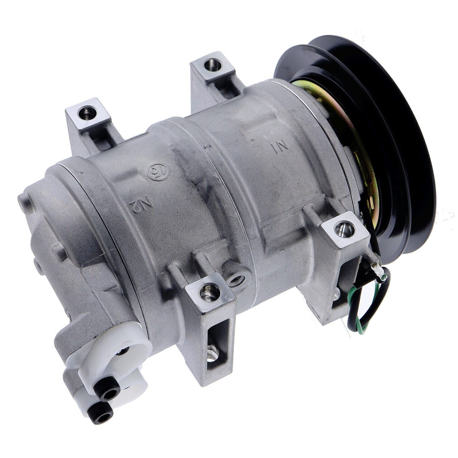 24V A/C Compressor 4713660 4710206 For Hitachi ZX140W-3 ZX145W-3 ZX250W ...