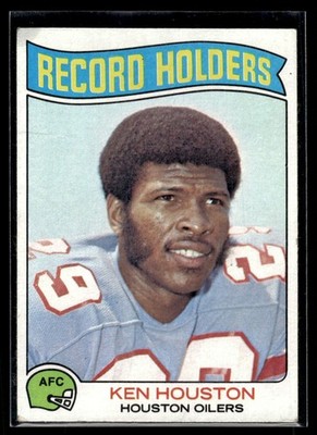 1975 Topps Ken Houston Houston Oilers #354 | eBay