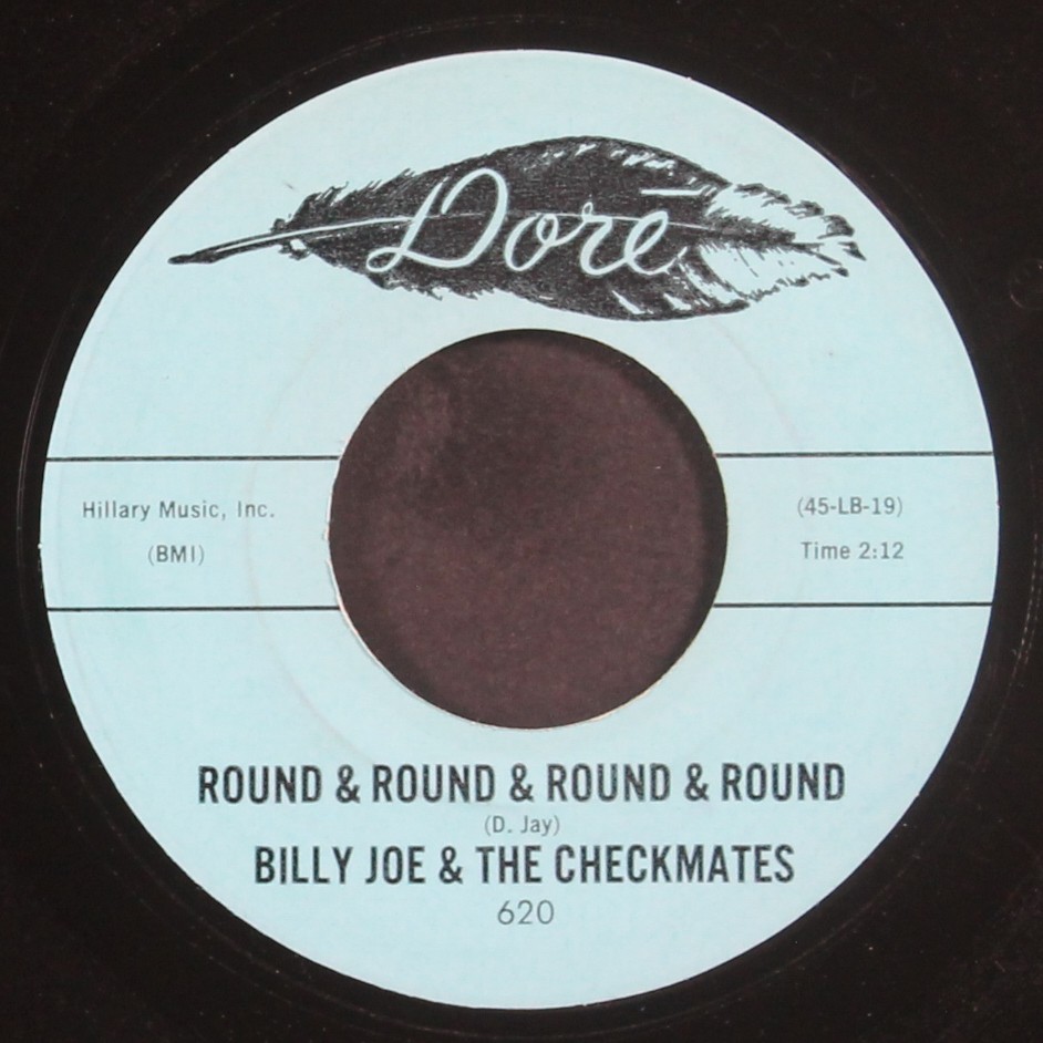 BILLY JOE & CHECKMATES: percolator / round & round & round & round DORE ...