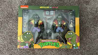 NECA Teenage Mutant Ninja Turtles TMNT Napoleon and Attila Punk Frogs 2 ...