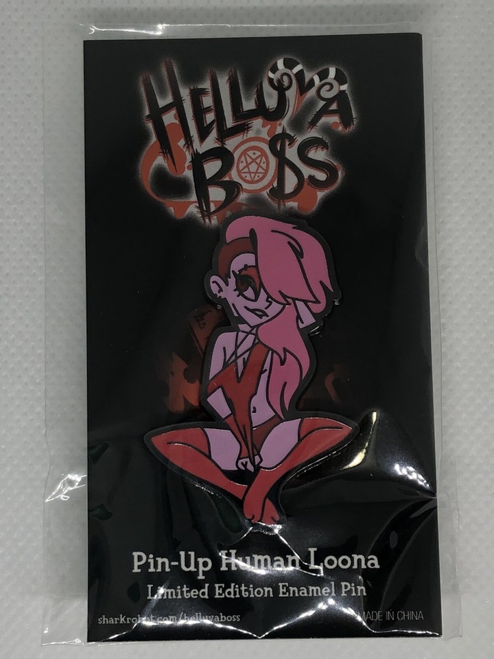 Helluva Boss Pin-up Human Loona 2022 Limited Edition Enamel Pin | eBay