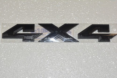 2015 Dodge Ram 1500 Black 4x4 Tailgate Emblem Nameplate Black new OEM ...