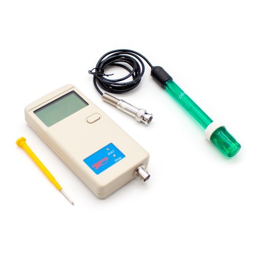 Portable PH Meter Digital Water Tester for Biology Chemical Lab 0.00-14 ...
