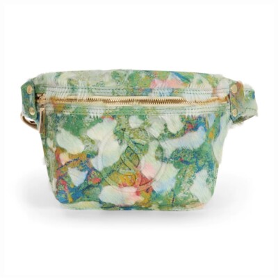 Sous Sus Fanny | Belt Bag Logo Embrossed Calf Hair | eBay