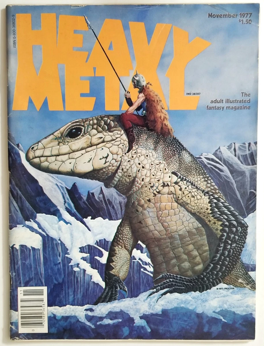 Heavy Metal Magazine Moebius