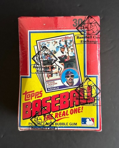1983 Topps Baseball Unopened Wax Box BBCE Wrapped | eBay