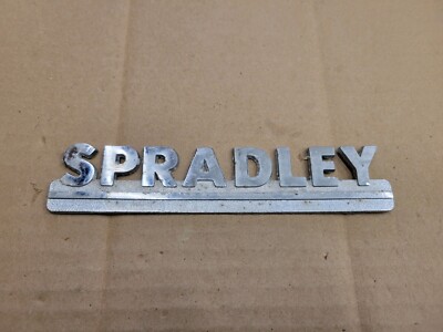 Spradley Chevy Ford Pueblo Colorado CO Metal Dealership Dealer Emblem ...