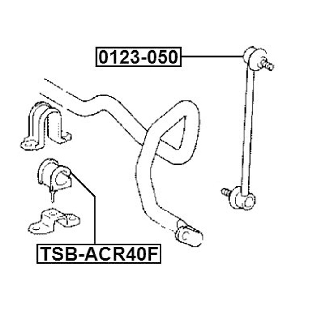 2 Front Stabilizer/ Sway Bar Link for Lexus RX350 Toyota Highlander ...