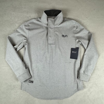 BYLT Elite Fairway Drop Cut Pullover Jacket Mens Medium Gray New With ...