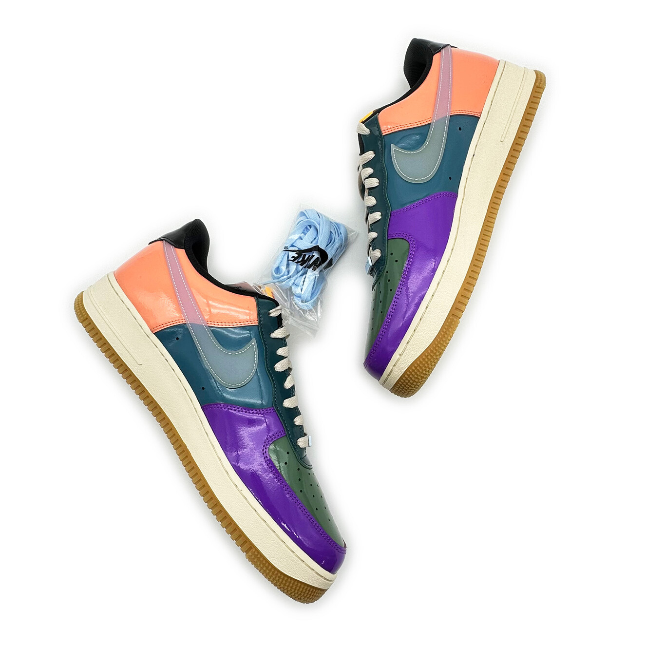 DV5255-500 Nike Air Force 1 Low SP Undefeated Multi-Patent Wild Berry ...