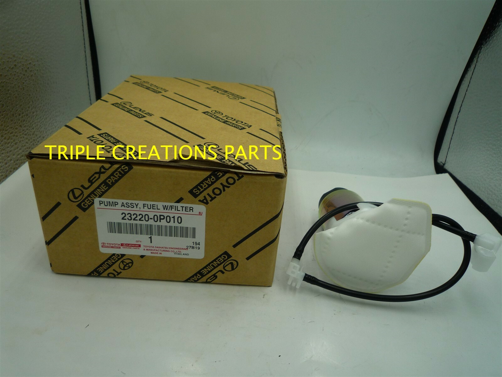 23220-0P010 Genuine Toyota Pump Assy Fuel With Filter 232200P010 OEM | eBay