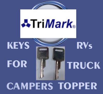 TRIMARK 1100-1199 SET OF 2 KEYS TRIMARK RV CAMPER FREE SHIPPING | eBay