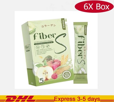 Fiber S Premix 6X Drink Powder Prebiotic Reduce Belly Help Excretion ...