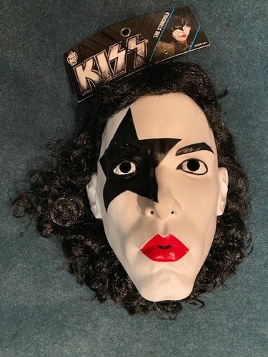 KISS The Starchild PAUL STANLEY Deluxe Injection Mask Trick or Treat ...