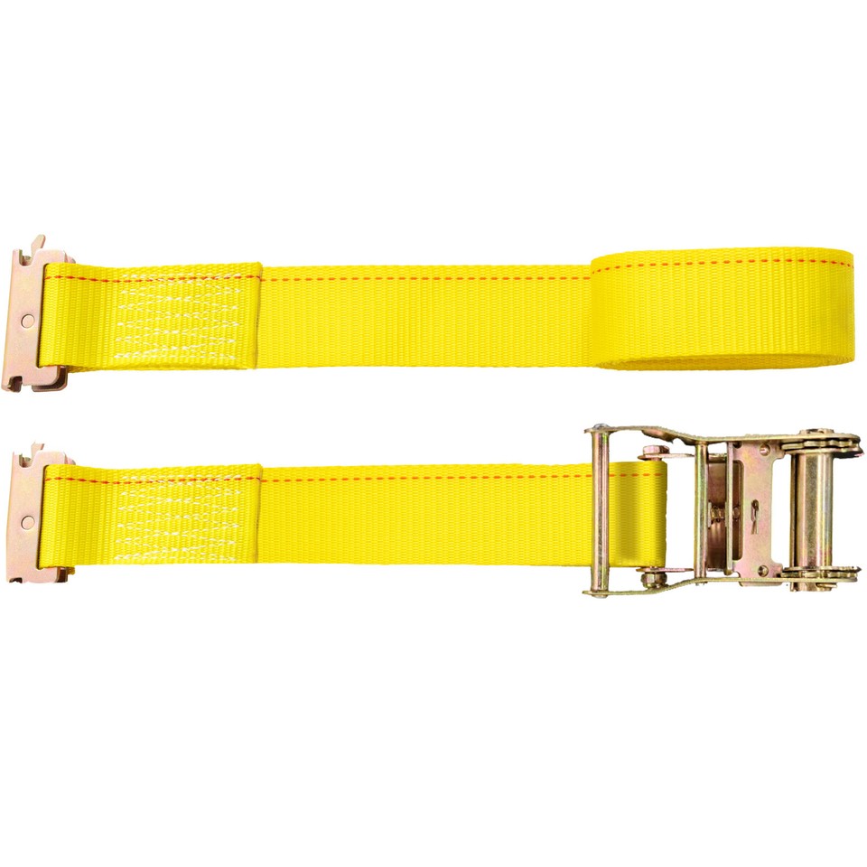 E-Track Ratchet Straps 18-Pack 2" x 15' Tie-Down Kit Cargo Van Truck ...