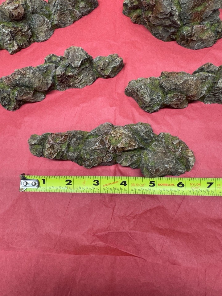 HO Scale Or N Scale Cast Detailed Rock Formations For Diorama Train ...