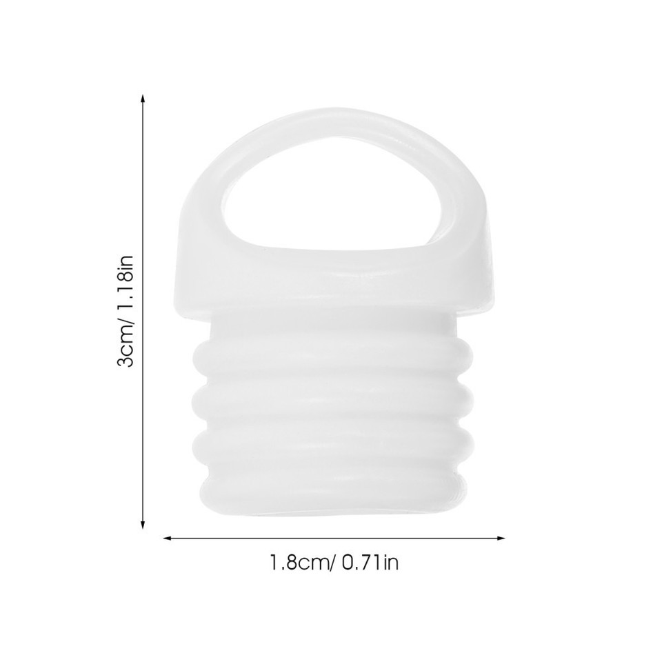 3 Pcs Mop Bucket Replacement Stopper Rubber Hole Plugs Brass Drain ...