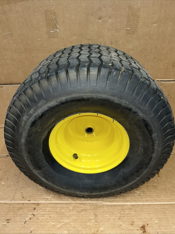 John Deere LA130 D130 D140 D150 LA145 Lawn Mower 20X10.00-8 Rear Tire ...