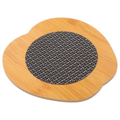 Hot Plate Holder Wooden Place Mats Vintage Drink Coaster Small Fish ...