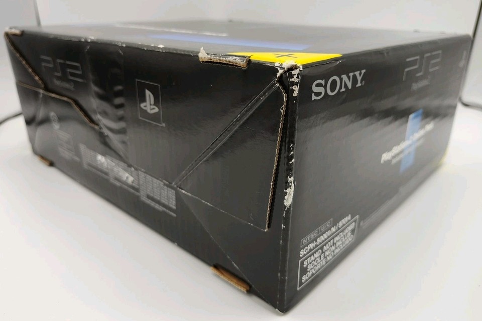 Sony PlayStation 2 SCPH-50001/N Box + Foam Blocks + Inserts w/ Case ...