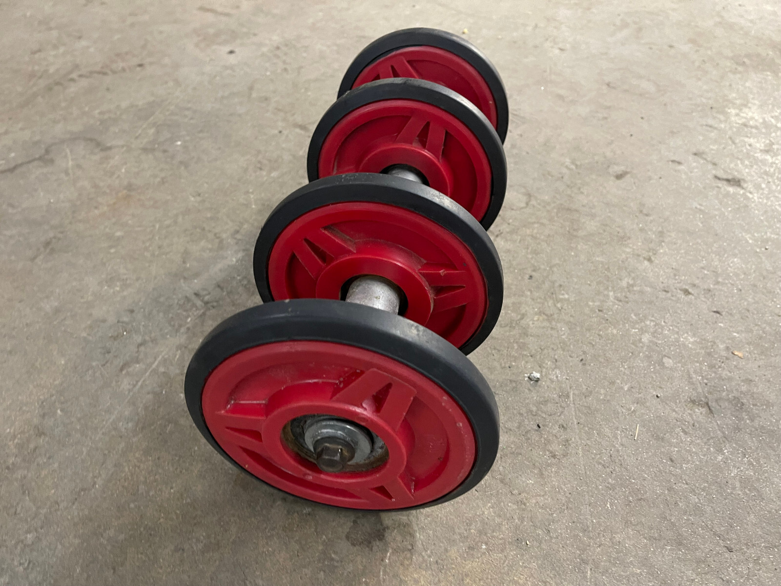 Fast M10 ARC Suspension Rear axle shaft bogey wheel Yamaha Arctic Cat ...