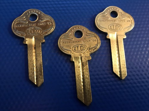 Vintage ILCO brand key Blanks 1007RA set of 3 [KB1] | eBay