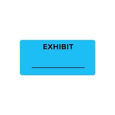 Exhibit Stickers - Exhibit - 2x1 Labels | eBay