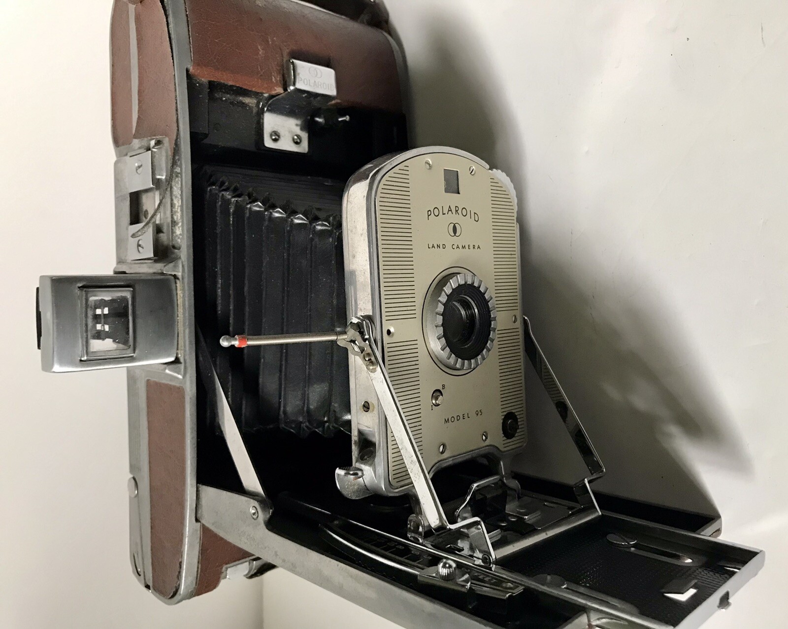 Polaroid Land Camera Model 95 Untested Made In USA 1948-1953 Missing ...