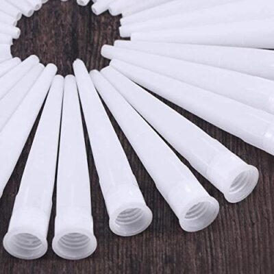 40 Plastic Caulking Gun Extender Caulk Nozzle Tip Tool for Sausage ...