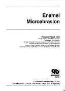 Enamel Microabrasion by Theodore P. Croll (1991, Hardcover) for sale ...