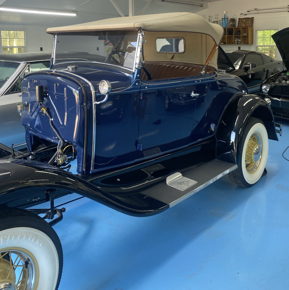 1931 Ford Model A Sedan Side Mirrors Restored Original Parts Open Car ...