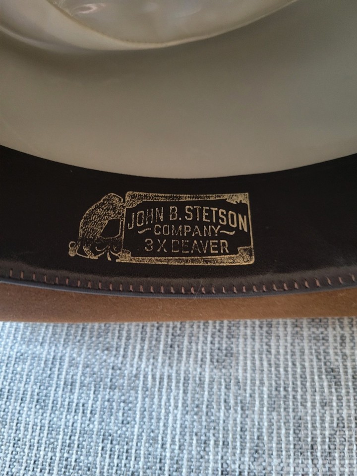VTG Stetson 3X Beaver Felt Western Cowboy Hat | eBay