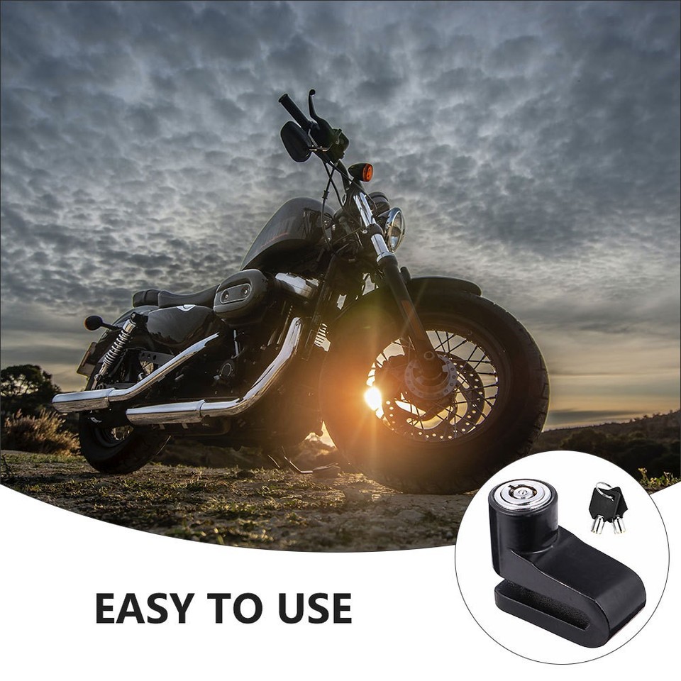 2 Pcs Disk Brake Lock Bike Locks Heavy Duty Anti Theft Disc Alarm ...