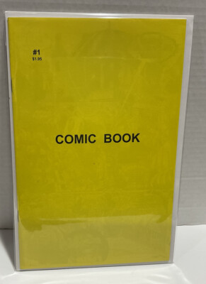 Generic Comic Book #1 Yellow Cover | eBay