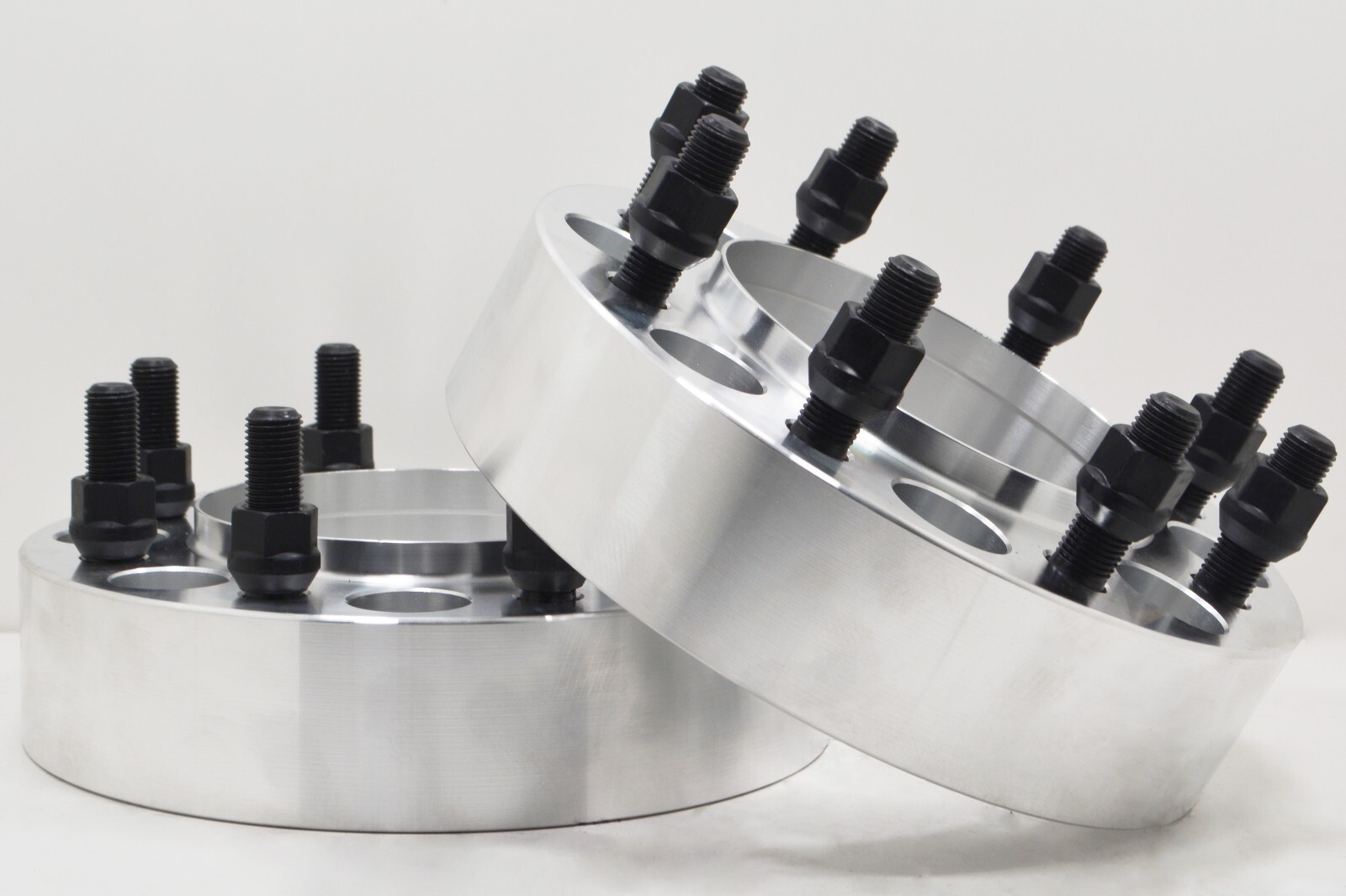 4PC 2" 8X170 HUBCENTRIC WHEEL ADAPTERS + 32 SPIKE LUG NUT KIT WITH 1 ...