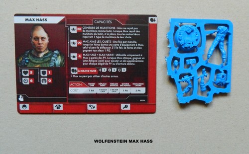 WOLFENSTEIN Figurine plastique MAX HASS + Carte | eBay