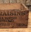 RARE Antique Original Baby Puffed SUN MAID Raisins Crate Box Sign Decor ...