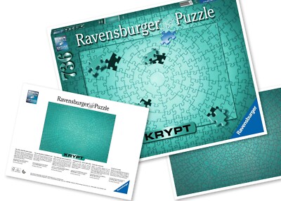 Ravensburger Puzzle - Krypt Metallic Mint - Krypt Puzzle 736 Teile ...