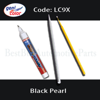OEM Touch-Up Paint Pen Kit VW-LC9X-Black Pearl Pearl-Sanding Stick ...
