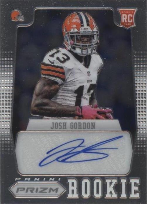 2012 Panini Prizm - Josh Gordon #250 Autographs /499 (AU, RC) for sale ...