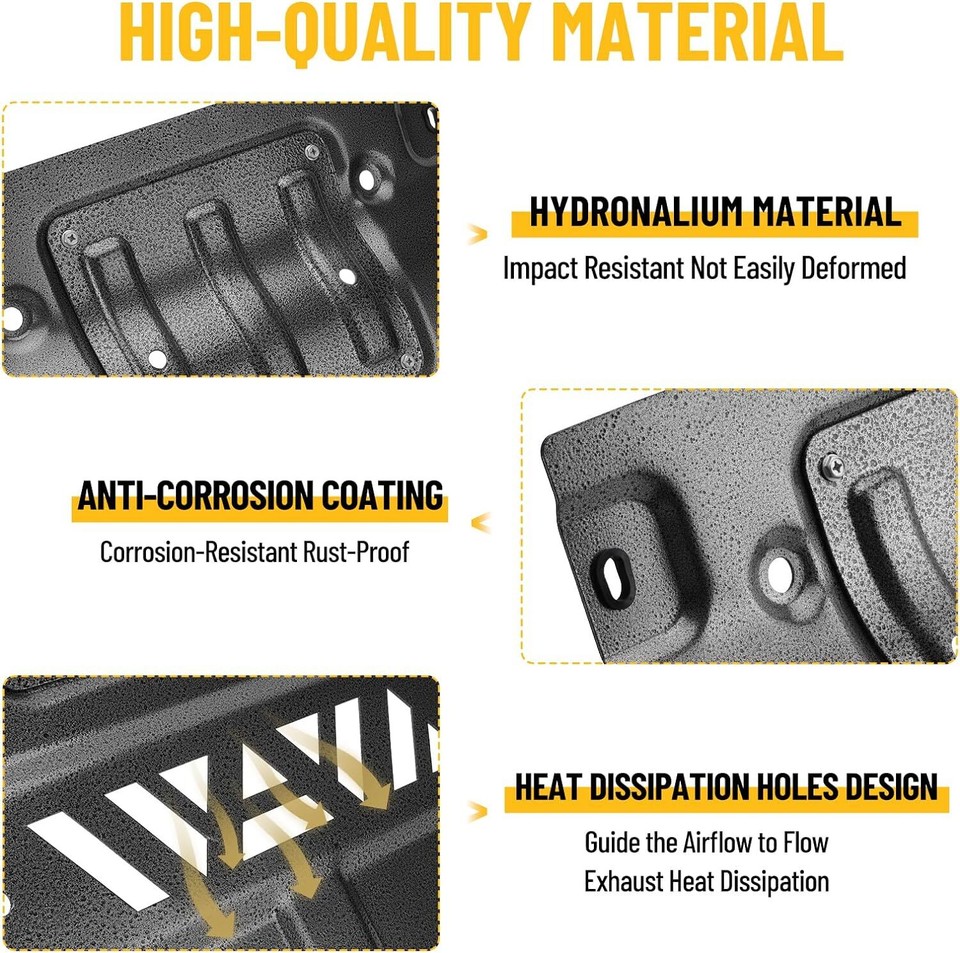 Lower Front Splash Shield Guard FL3Z-5D032-D For 2018 Ford F150 XLT ...