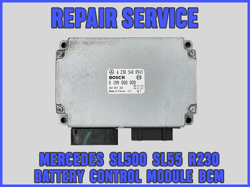 Mercedes SL500 SL55 R230 Battery Control Module BCM REPAIR SERVICE | eBay