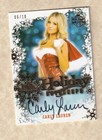Benchwarmer 2014 Holiday Archives autograph card Carly Lauren 06/10 ...