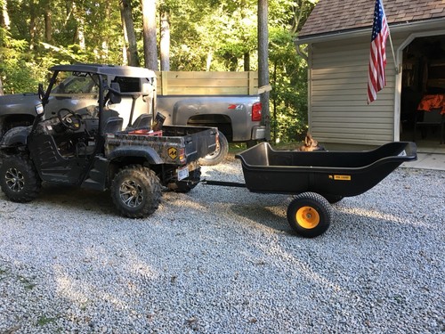 Polar Trailer 8233 HD 1500 Heavy Duty Utility and Hauling Cart - Black ...