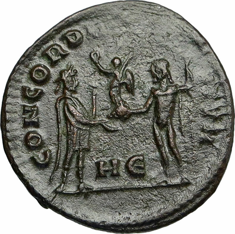 DIOCLETIAN Authentic Ancient 295AD Genuine Original Roman Coin JUPITER ...