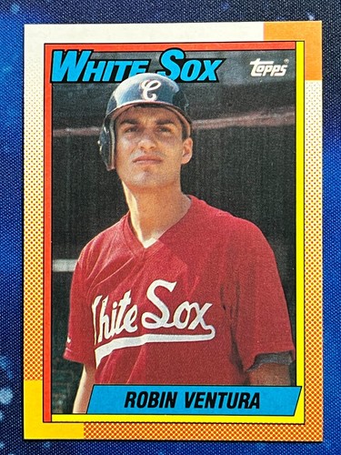1990 Topps Rookie #121 Robin Ventura Chicago White Sox | eBay