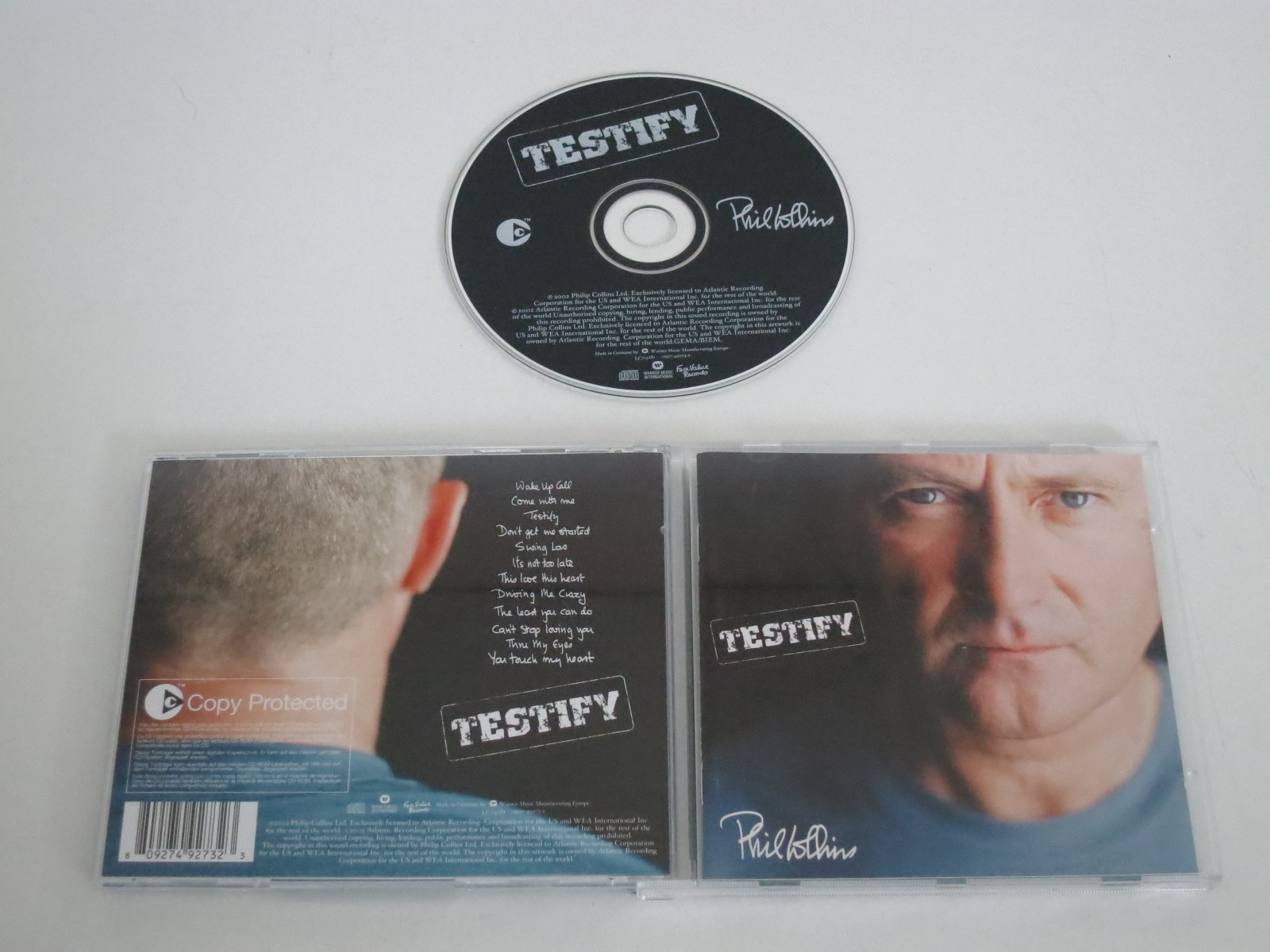 PHIL COLLINS/TESTIFY(WARNER MUSIC 0927-49273-2) CD ALBUM | eBay