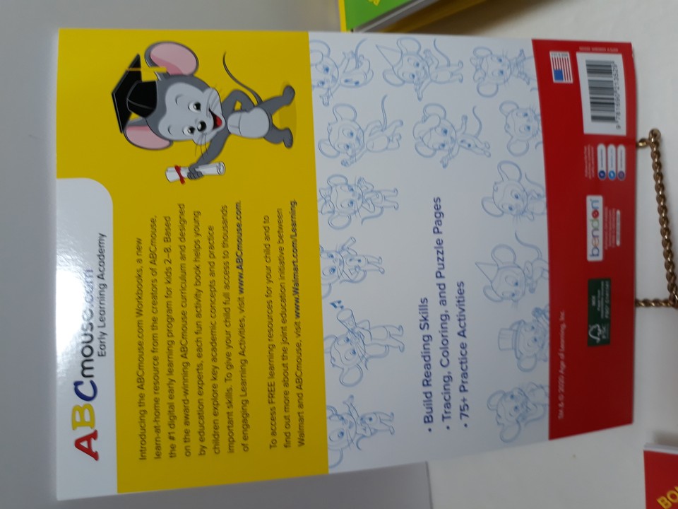 ABC Mouse Workbook: Phonics-Word Families, Blends & Digraphs | eBay